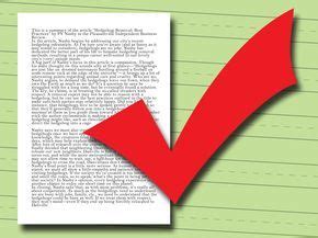 How To Summarize A Journal Article With Pictures WikiHow
