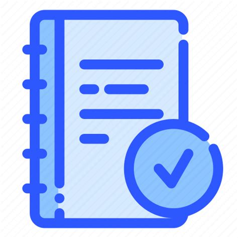Notebook Document Note Pad Book Icon Download On Iconfinder