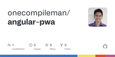 GitHub Onecompileman Angular Pwa