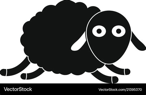 Jumping Sheep Vector