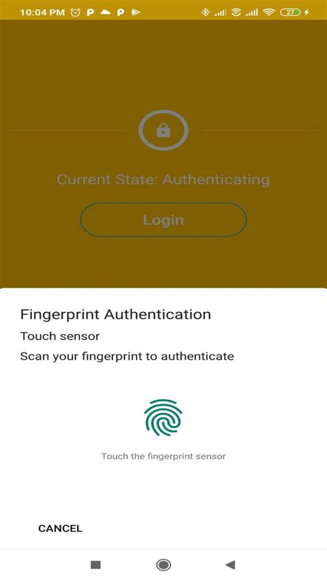 Flutter Local Authentication Using Biometrics Face Id Touch Id