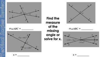 Google Slides Angles Proofs Digital Resource BUNDLE By TheMathMedium