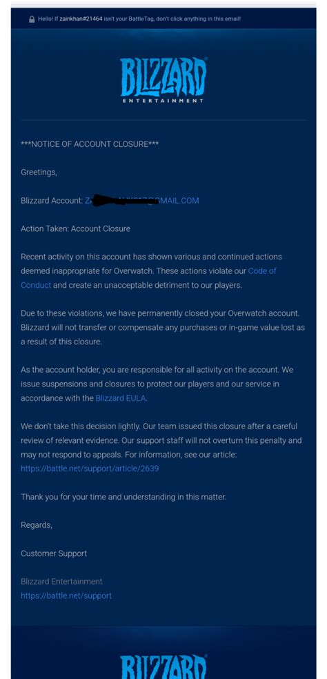 Got Banned In Overwatch Permanently Randomly R Overwatch