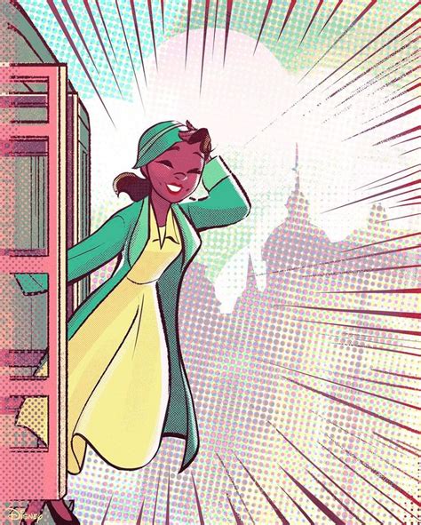 Tiana Comic Style Art Disney Drawings Disney Art Disney