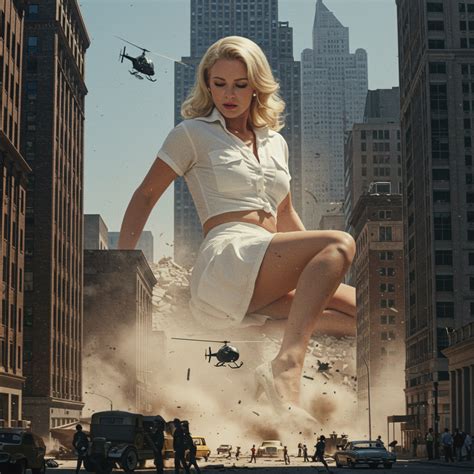 Attack Of The 50ft Woman Remake Poster By Campbell119 On Deviantart