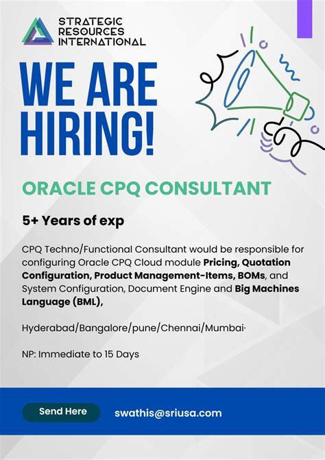 Oraclecpqconsultant Oraclecpq Oraclecloudcpq Swathi Nalgonda