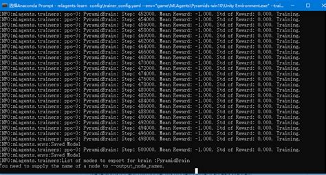 No TFmodels File After Training Such As Ball DBrain Bytes Issue Unity Technologies Ml