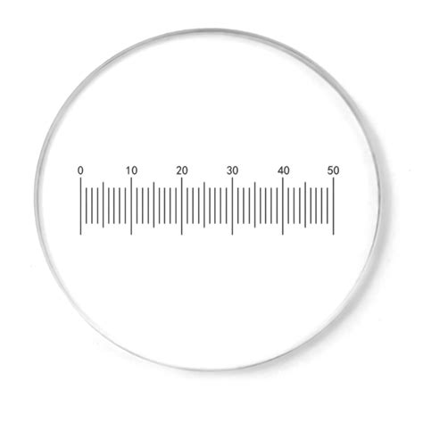 Microscope Calibration Slide High Precision Stage Micrometer Ocular Reticle Eyepieces