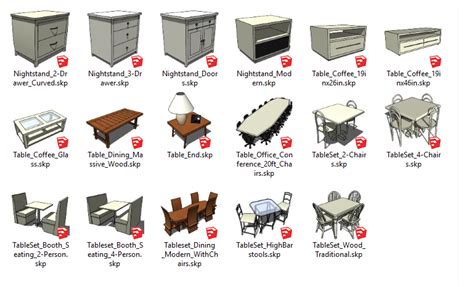 Inspirasi 34 Komponen Sketchup