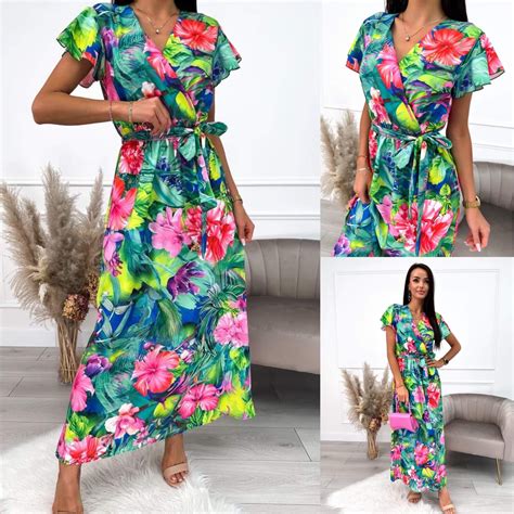 Midikleit Kirju Janes Closet