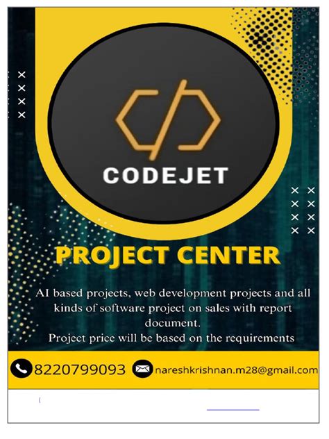 Codejet Project Titles Pdf