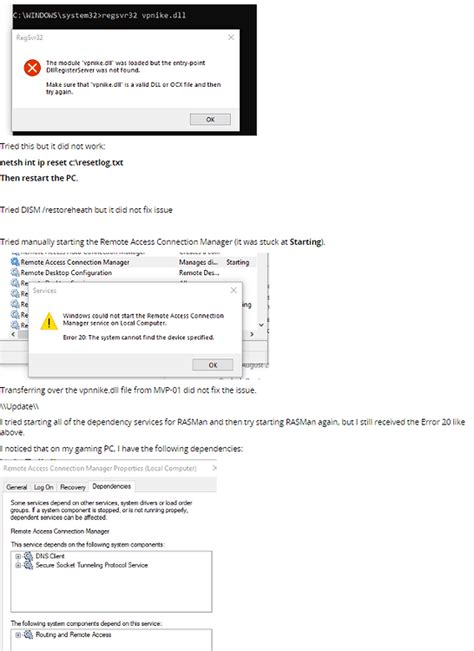 Unable To Connect To VPN Windows Spiceworks Community