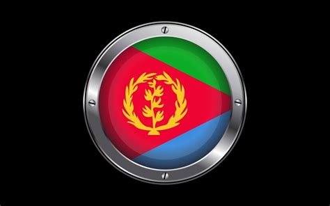 Premium Vector Eritrea Flag In 3d Vector