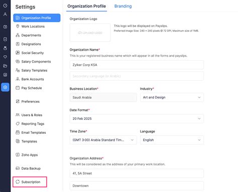 Upgrade Or Downgrade Account Zoho Payroll Help