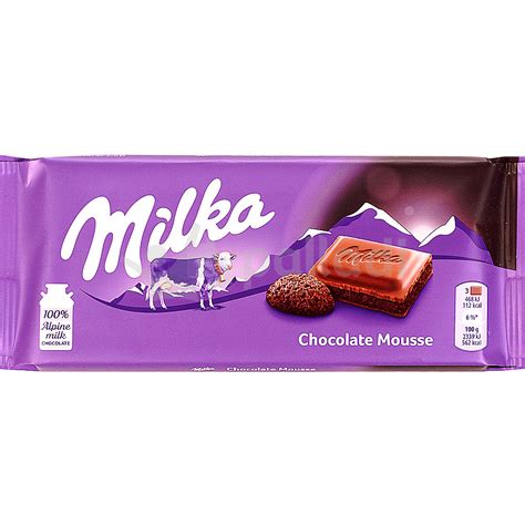 Шоколад Милка шоколадный мусс 100г купить за 106 руб. с доставкой на ...