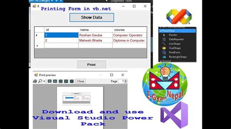 Easy Printing In Vb Net Visual Studio YouTube