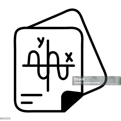 Physics Graph Stock Illustration Download Image Now Document
