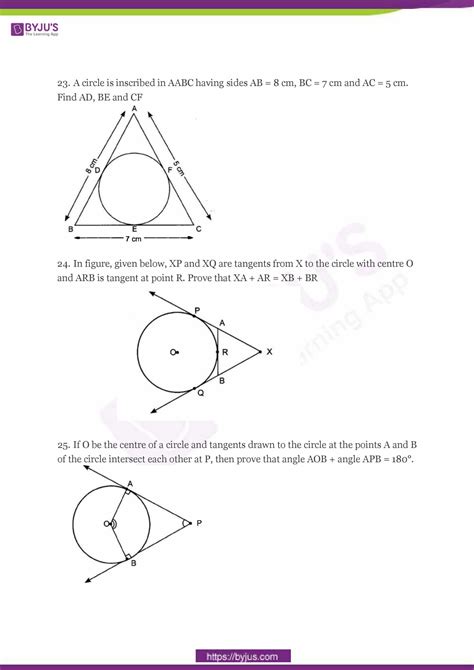 Cbse Class 10 Maths Sample Papers Set 2 Download Pdf