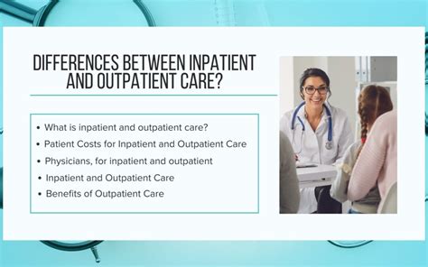 What Are The Main Differences Between Inpatient And Outpatient Care