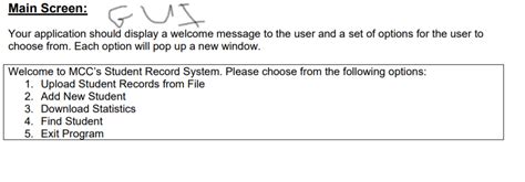 Solved Creat New Project Creat Class Called Student Record