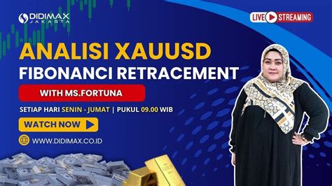 Live Trading Analisis By Xauusd Fibonanci Retracement With Msforutna
