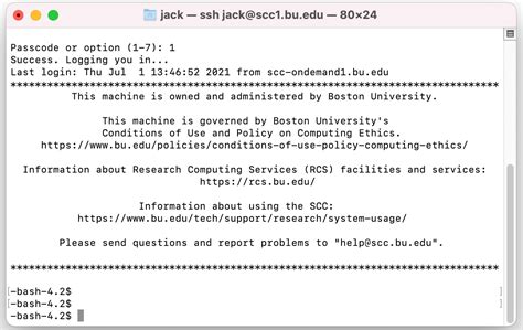 SSH TechWeb Boston University