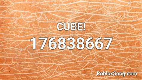 Cube Roblox Id Roblox Music Codes