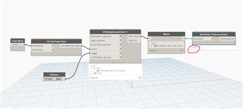 Uicolorinput Data Revit Dynamo