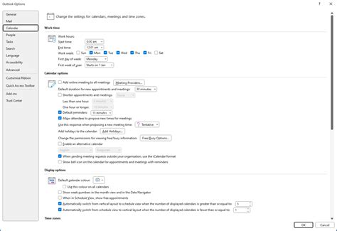 attempting to save options always results in error message the end date you entered occurs
