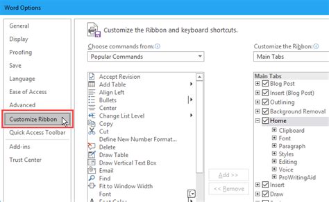 how to add the developer tab to the ribbon in microsoft word and excel