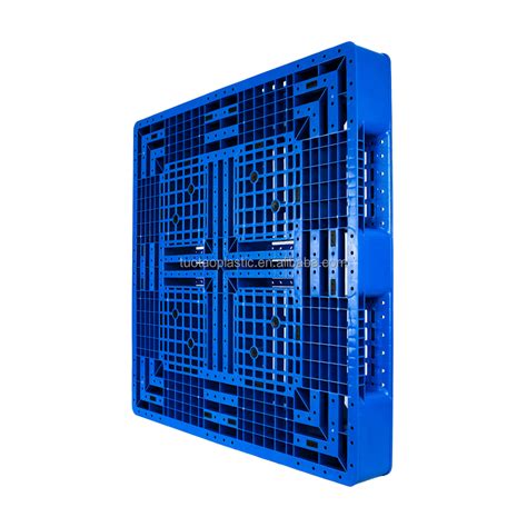 Plastic Pallets With Steel Reinforcement Warehouse Storage Pallet Heavy Duty Stacking Plastic