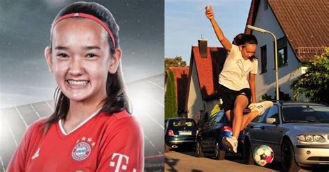 នារី ម្នាក់ នេះ បាន ក្លាយ ជា កីឡា ការិនី ម៉ាឡេ ស៊ី ទី ១ ក្នុង ប្រវត្តិ សាស្ត្រ បាល់ ទាត់ ដែលបាន