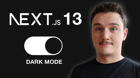 Dark Mode In Next Js 13 App Directory With Tailwindcss For Beginners