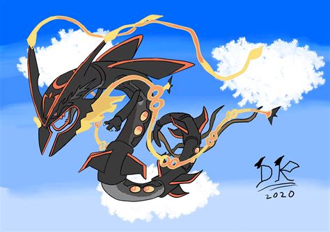 Pokemon Shiny Mega Rayquaza