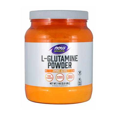 Now Foods L Glutamine Powder Vegan Non Gmo 1kg Made In Usa Shopee