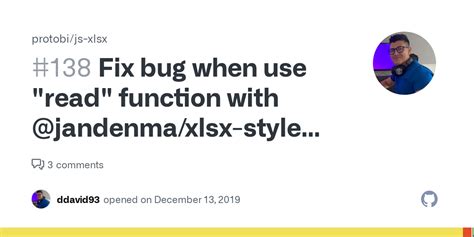 Fix Bug When Use Read Function With Jandenma Xlsx Style Issue When