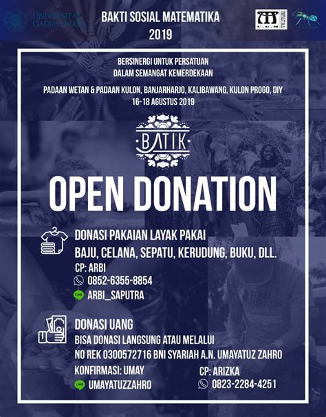 Detail Contoh Pamflet Open Donasi Koleksi Nomer 12