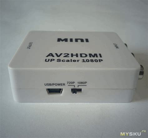 Адаптер av2hdmi с денди на hdmi