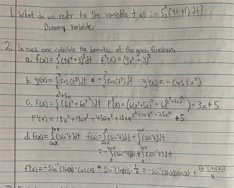 Calculus Integrals Is This The Idea Of Finding These Derivatives Rhomeworkhelp Calculus Integrals Is This The Idea Of Finding These Derivatives Rhomeworkhelp