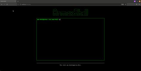 GitHub M0RC Armox Shell PHP Shell For Penetration Testing