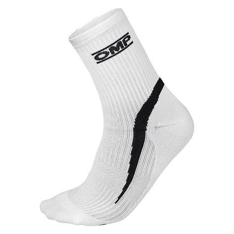 Omp® Ks Series White Racing Socks
