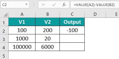 VALUE Function In Excel Formula Examples How To Use
