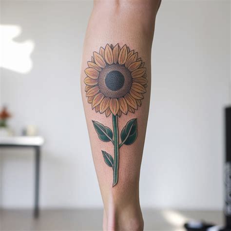 23 Stunning Sunflower Tattoo Ideas That Will Make You Shine Bright