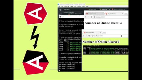 Detect Online Users In Real Time Angular And Socket Io Youtube