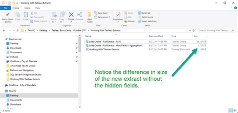 tableau deep dive improving performance with data extracts part 3
