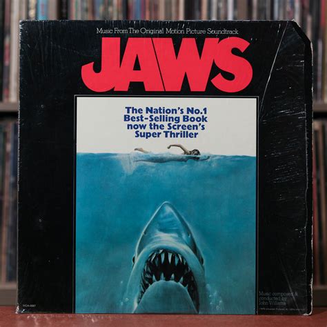John Williams Jaws Movie Soundtrack 1975 Mca Records Vgvg