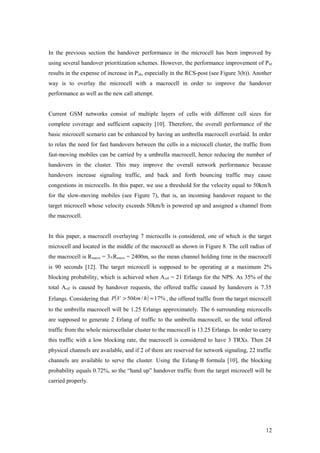 Performance Evaluation Of Gsm Handover Traffic In A Gprsgsm Network DOC