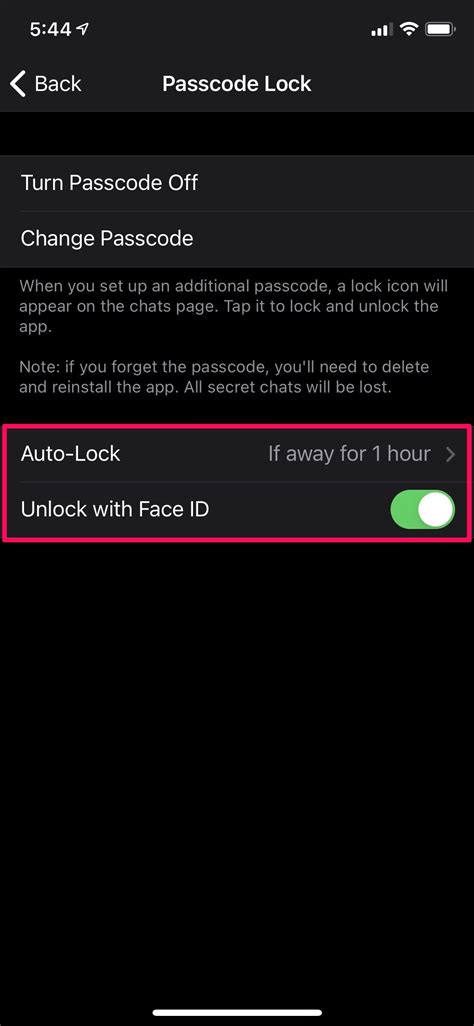 How To Lock Telegram Chats With Face Id On Iphone Or Touch Id