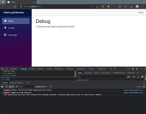 Combine Blazor Webassembly Client And Server Logs Two Way Log