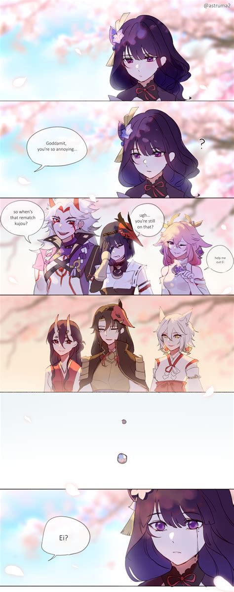 Raiden Shogun Yae Miko Kujou Sara Arataki Itto Kitsune Saiguu And